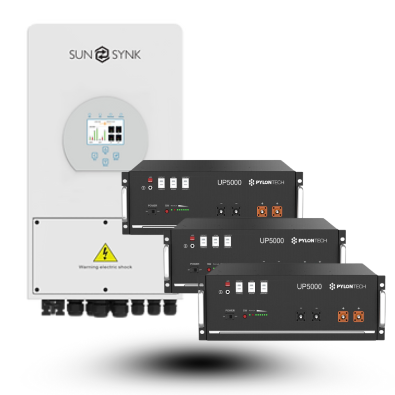 Sunsynk 5kW & Pylontech UP5000 Li-Ion Battery | Shop Solar